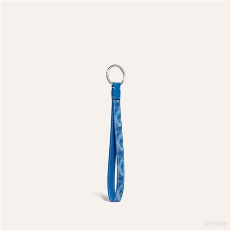 Goyard Sesame Key Ring Blue Official Goyard United States