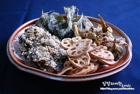 김부각 고추부각 연근부각 깻잎부각 만들기 네이버 블로그
