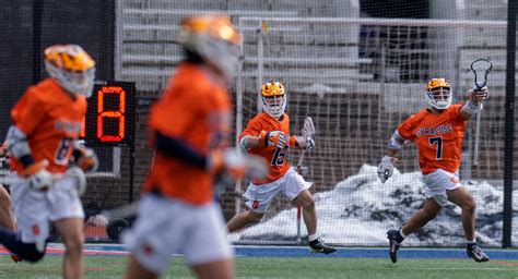Syracuse Mens Lacrosse Went From Giving Away To Getting Away With A