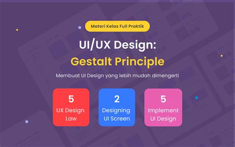 Kelas Online Uiux Design Gestalt Principle Buildwithangga