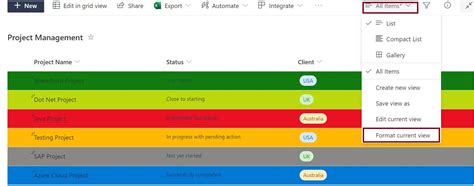 Sharepoint Online Conditional Row Formatting Based On A Lookup Column