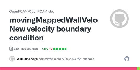 How Movingmappedwallvelocity Boundary Condition Can Be Used In Openfoam