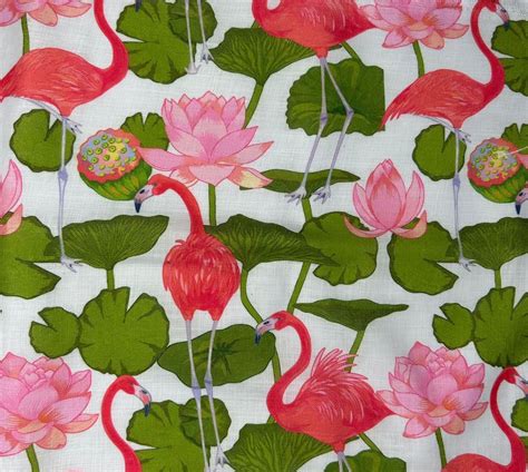 Soft Poly Cotton Lilen Pichwai Digital Printed Fabric Printsbank