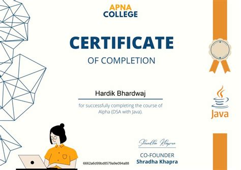 Completed Java With Data Structures And Algorithms Course Hardik Bhardwaj Posted On The Topic