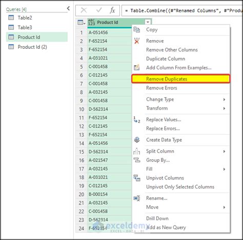How To Create Relationship In Excel With Duplicate Values