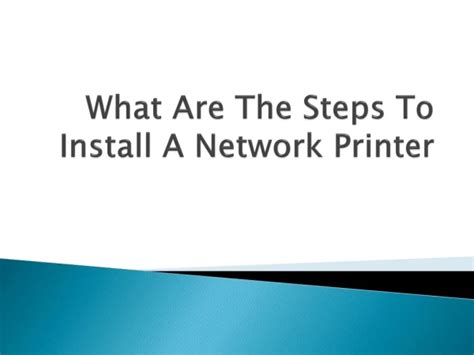 Ppt How To Install Your Dell E310dw Printer On Windows In A Simple Powerpoint Presentation