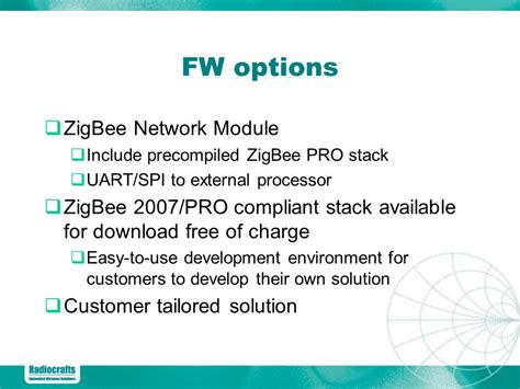 Open Wireless Standards Wireless M Bus Knx Rf Zigbee 6lowpan Ppt Video Online Download Open Wireless Standards Wireless M Bus Knx Rf Zigbee 6lowpan Ppt Video Online Download