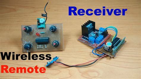 How To Make Wireless Rc Car Boat Helicopter Channel Rf Transmitter Receiver At Home Part