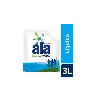 Ala Matic Liquido Ecolavado 3 L Distribuidora Saica