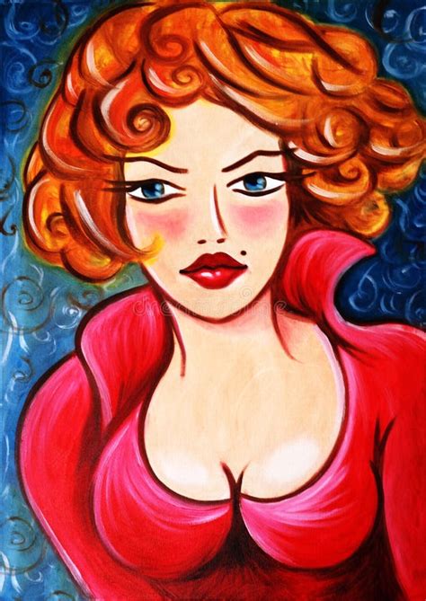 Woman And Wind Stock Illustration Illustration Of Charm 22575116