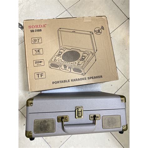 Mua Loa Karaoke SORDA SD-2109 Thiết Kế Va Li Sách Tay, Tích Hợp 2 Micro ...