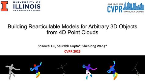 building rearticulable models for arbitrary 3d objects from 4d point