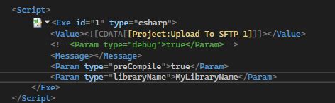 Automation Script XML Compile As Library Name Tag DataMiner Dojo
