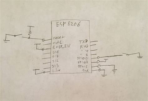 Can I Tie Esp8266 Boot Mode Pins Directly To Supply Rails Warning
