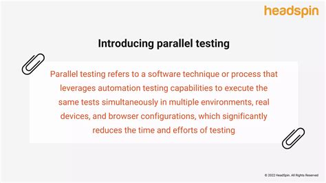Parallel Testing — A Comprehensive Guide Pptx