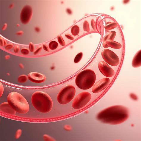 花瓣素材 医疗系列3d血管内部血红蛋白运动示意图血管血液循环（td） 194171755 花瓣网
