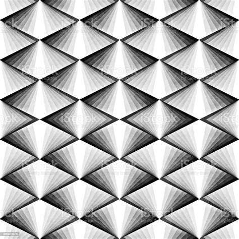 Seamles Gradient Rhombus Grid Pattern Abstract Geometric Background Design Stock Illustration