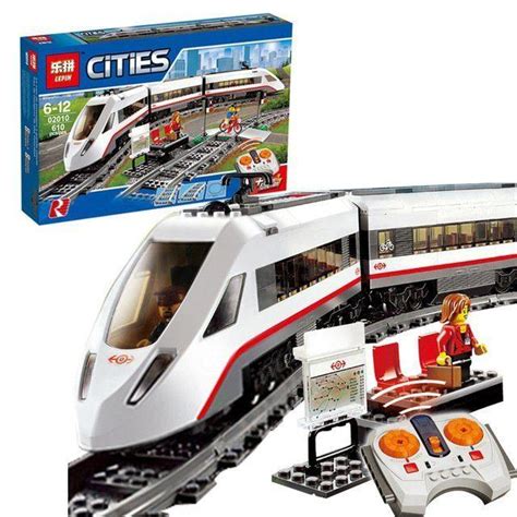 Конструктор Скоростной пассажирский поезд на радиоуправлении, Lepin ...