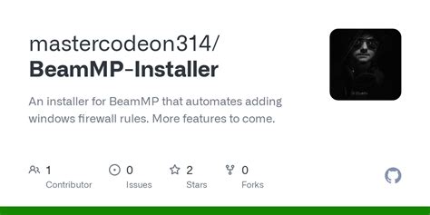 GitHub Mastercodeon BeamMP Installer An Installer For BeamMP That Automates Adding Windows