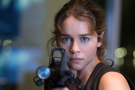 Terminator Emilia Clarke Emilia Clarke Game Of Thrones Set For A