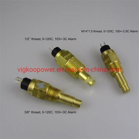 Generator Spare Parts Genset Vdo Electronic Temperature Sensor For Diesel Engine As Replacement