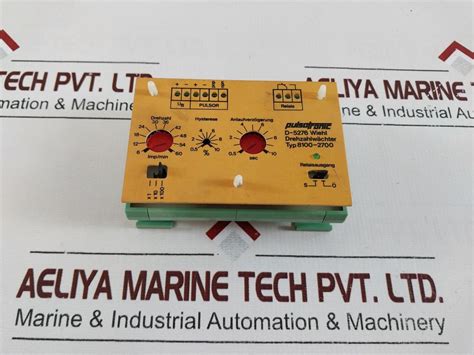 Pulsotronic 8100 2700 Speed Limiter Module Aeliya Marine