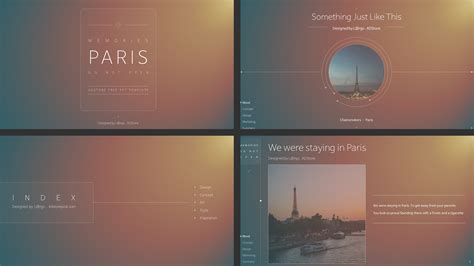 가을철 감성 색감 Ppt템플릿 모음 디자이너 추천 프리젠테이션 배경 Best 5