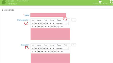 Prestashop 16x How To Manage Manufacturers Template Monster Help