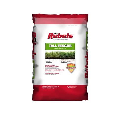 Pennington Rebel Tall Fescue Grass Seed 40 Lb For Durable Lawns