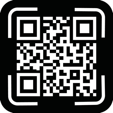 Scan Qr Code Icon In Flat Digital Scanning Code Isolated On Qr Code Scan For Smartphone