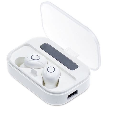Tws Bluetooth Earphone Wireless Earbuds Mah Power Bank Stereo Headphone With Mic For