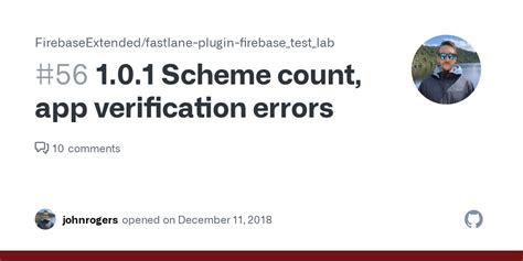 101 Scheme Count App Verification Errors · Issue 56