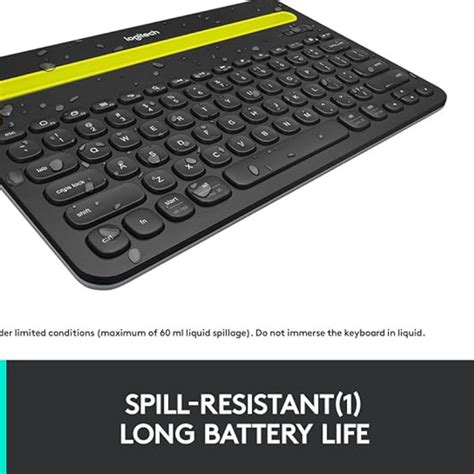 Logitech K480 Wireless Multi Device Keyboard Hometech Imports