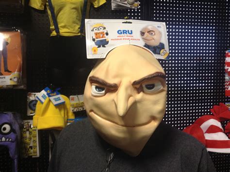 Despicable Me Gru Halloween Mask 2014 Spirit Halloween By Mike Mozart