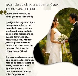 Modèle De Discours De Mariage Humoristique Révélez Le Comique Qui Sommeille En Vous Skills