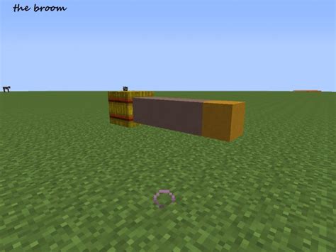 [one Command Creation] Magic Witch Broom By Gerganagz Minecraft Map