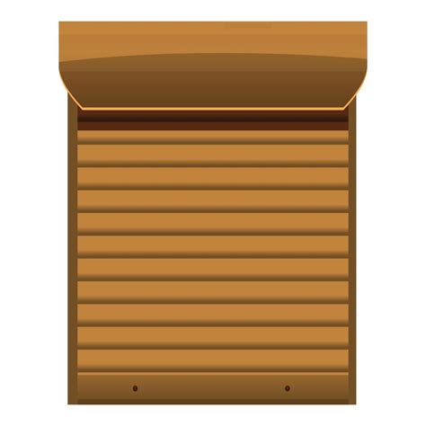 Brown Window Shutter Protecting House From Burglars 48794986 Vector Art At Vecteezy