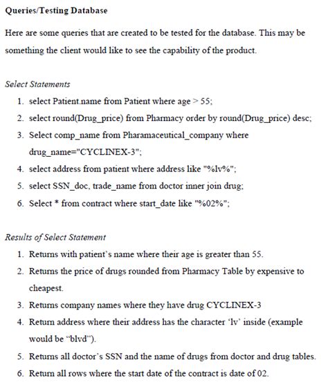 GitHub Dkanasugi Drug Company Database Design A Sample Databased Using SQL The Design