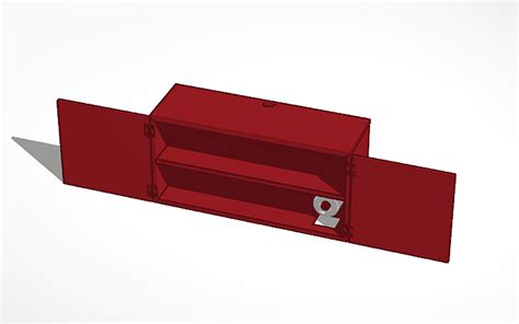 3d Design Wood Work Cupboard Tinkercad