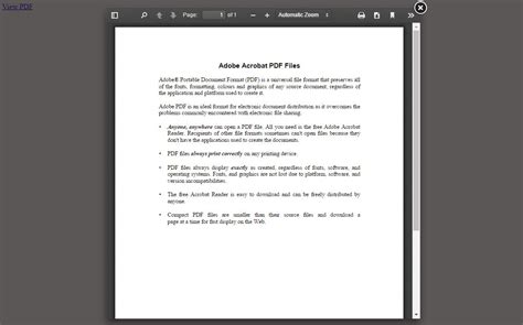 Javascript How To Embed Pdfjs In A Fancybox Stack Overflow