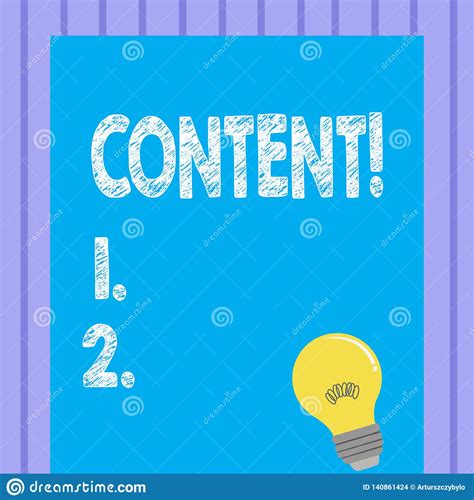 Word Writing Text Content Business Concept For Website Containing