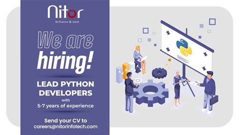 hiring pythonjobs pythondevelopers nitor infotech an ascendion