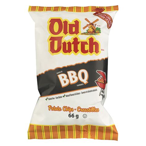 Old Dutch Barbeque Chips 66g
