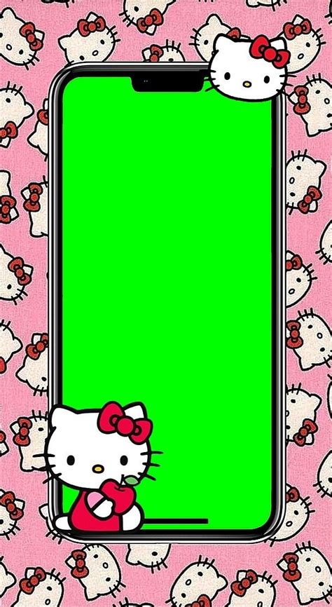 Plantilla De Hello Kitty Hello Kitty Imagenes Celular Hello Kitty