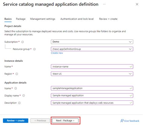 Create And Publish Azure Managed Application In Service Catalog Azure