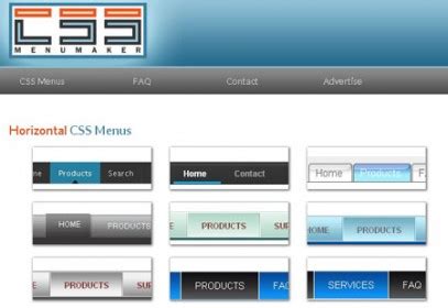 List Of Useful Yet Free CSS Menu Builders Designbeep