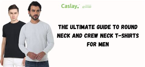 Round Neck Vs Crew Neck T Shirts Style And Sustainability
