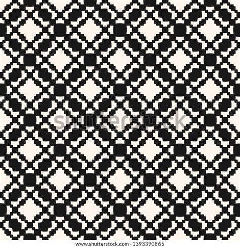 Vector Geometric Seamless Pattern Square Grid Stock Vector Royalty Free Shutterstock