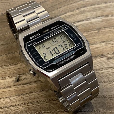 Vintage Casio H101 Blue Marlin Module 106 1980s Mens Watch Original