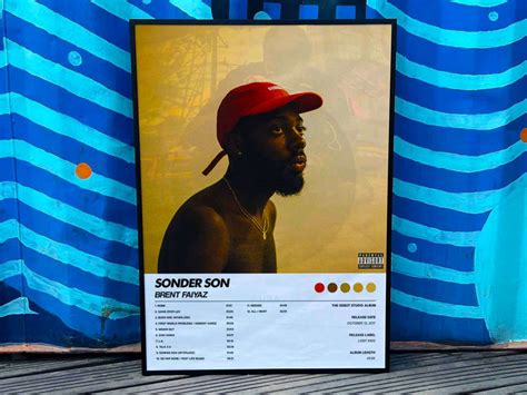 Brent Faiyaz Sonder Son Album Cover Poster 6